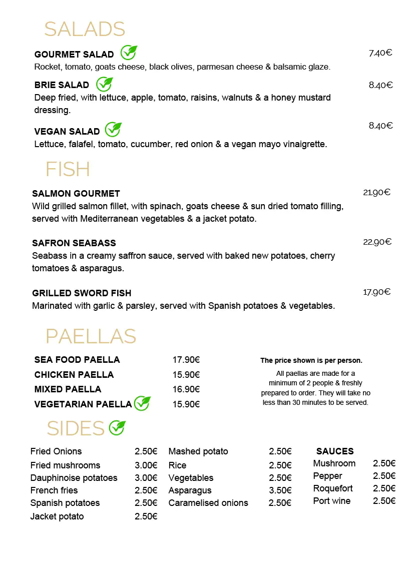 Che Argentina Grill Menu - Che Restaurant Villamartin Plaza
